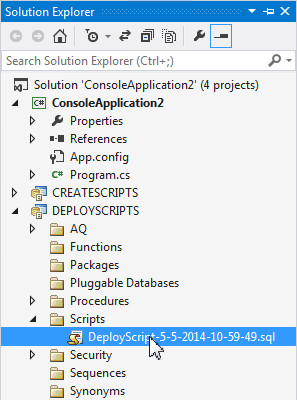 Using the Schema Comparison Tool in Visual Studio 2013