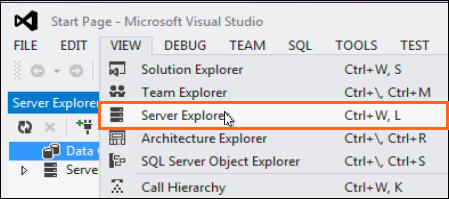 Using the Schema Comparison Tool in Visual Studio 2012