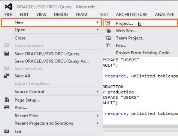Using the Schema Comparison Tool in Visual Studio 2012