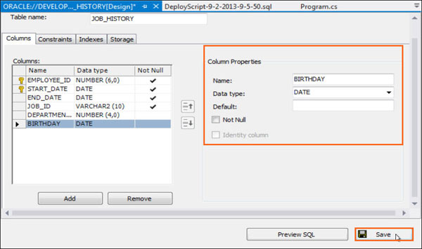 Using the Schema Comparison Tool in Visual Studio 2012
