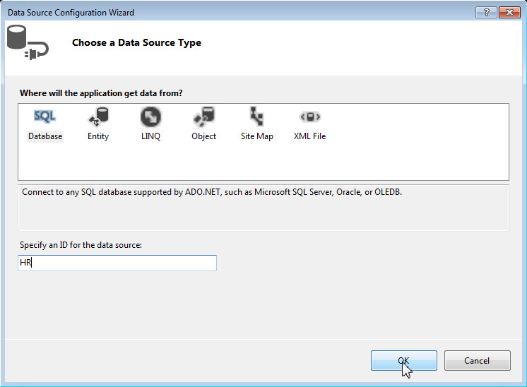 Building ASP.NET Web Applications with Oracle Developer Tools for Visual Studio