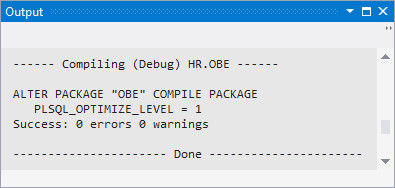 Debugging Oracle PL/SQL from Visual Studio