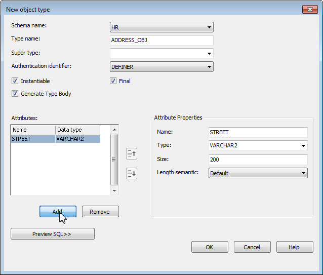 Using Oracle User-Defined Types with .NET and Visual Studio