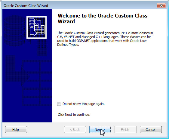 Using Oracle User-Defined Types with .NET and Visual Studio