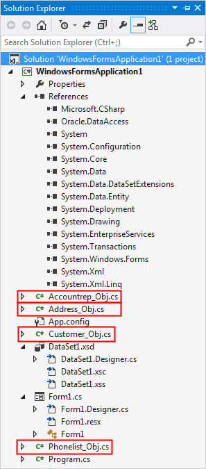 Using Oracle User-Defined Types with .NET and Visual Studio