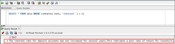 Working with Oracle Theme Indexes