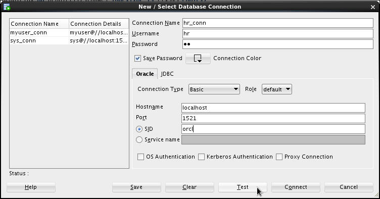 Working with Oracle Theme Indexes