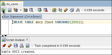 Working with Oracle Theme Indexes