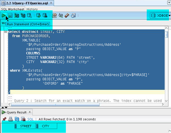 Searching XML Content With XQuery Full Text