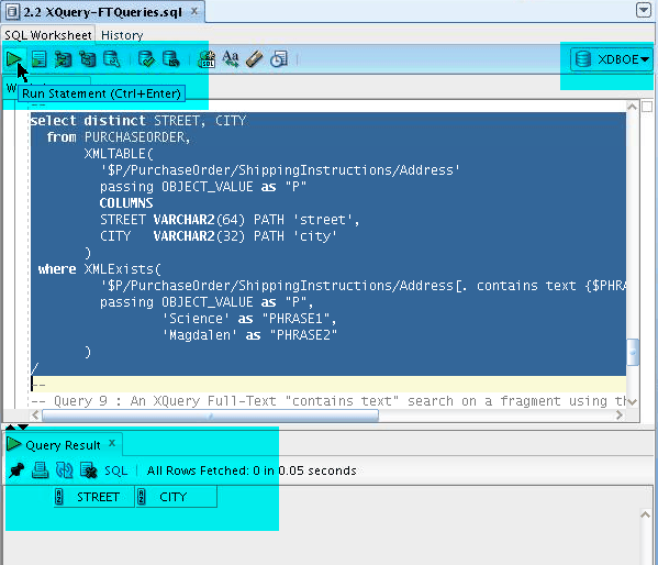 Searching XML Content With XQuery Full Text