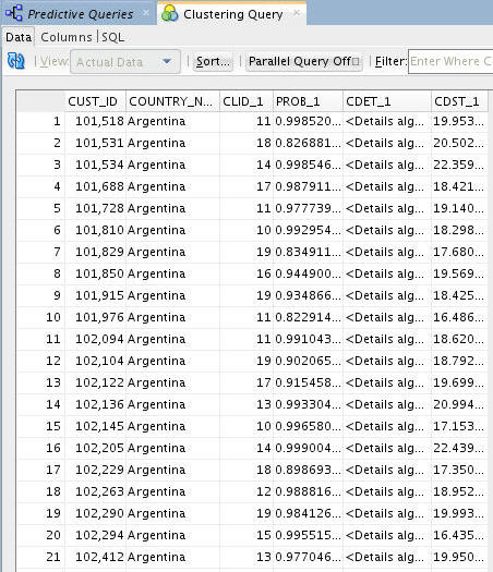 Using Predictive Queries With Oracle Data Miner 4.1