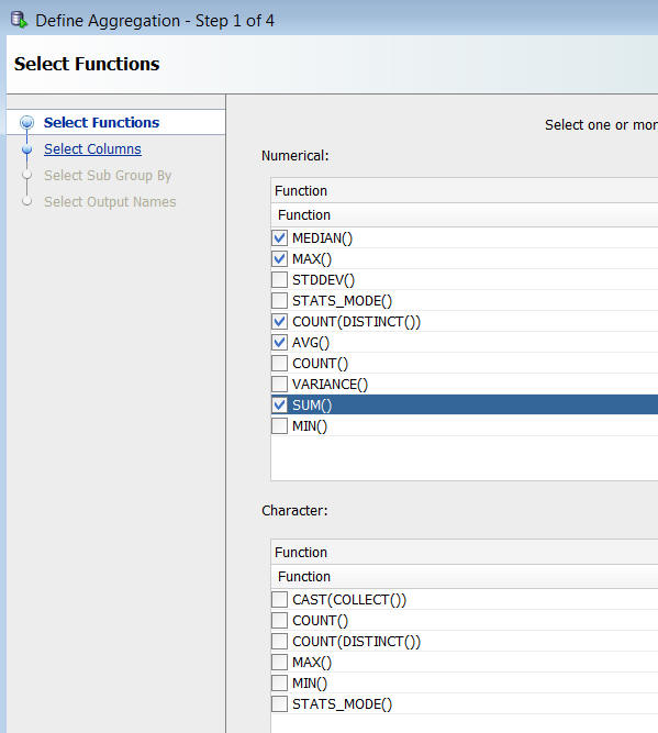 Using Feature Selection and Generation with GLM