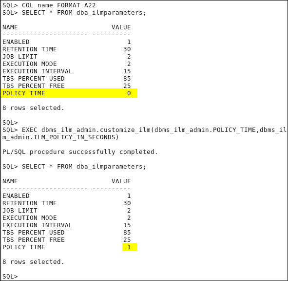 Setting Up Compression Policy for Automatic Data Optimization