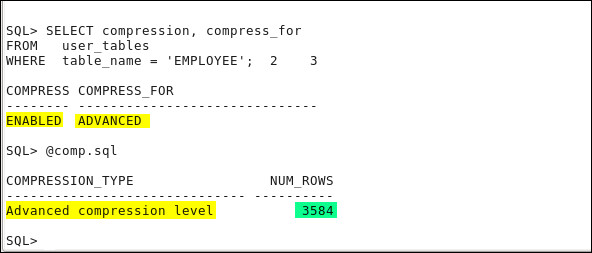 Setting Up Compression Policy for Automatic Data Optimization