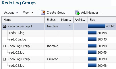 Managing Database Storage Structures