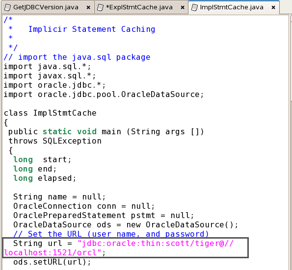 Develop and Diagnose JDBC Programs and Java Classes in the Database