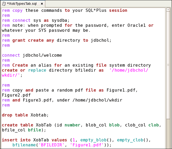 Develop and Diagnose JDBC Programs and Java Classes in the Database