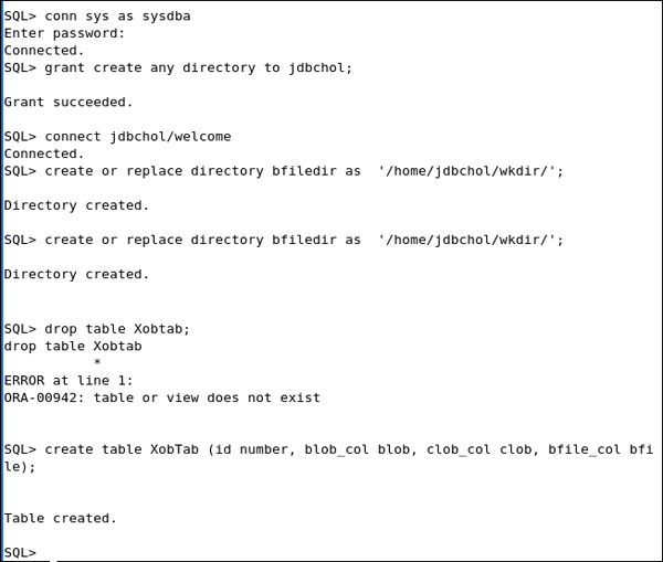 Develop and Diagnose JDBC Programs and Java Classes in the Database