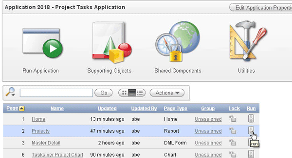 Adding Additional Components to your Existing Database Application Using Oracle Application ...