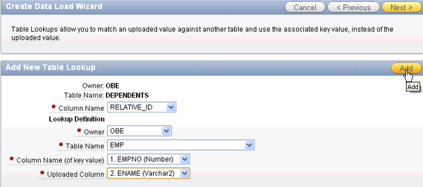 Data Loading with Oracle Application Express 4.1