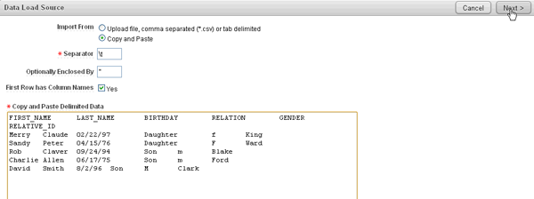 Data Loading with Oracle Application Express 4.1