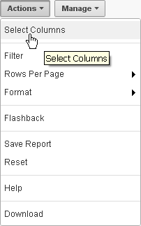 Manipulating a Data Grid in a Websheet Application