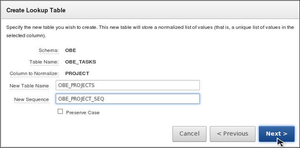 Manipulating Database Objects Using Oracle Application Express 4.2