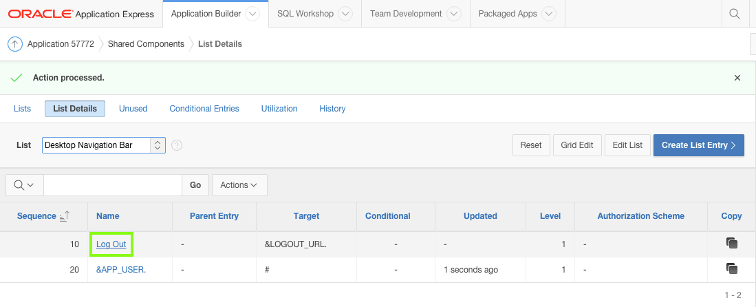 APEX Advanced Demo Projects Hands-On Lab (v2.0.1)