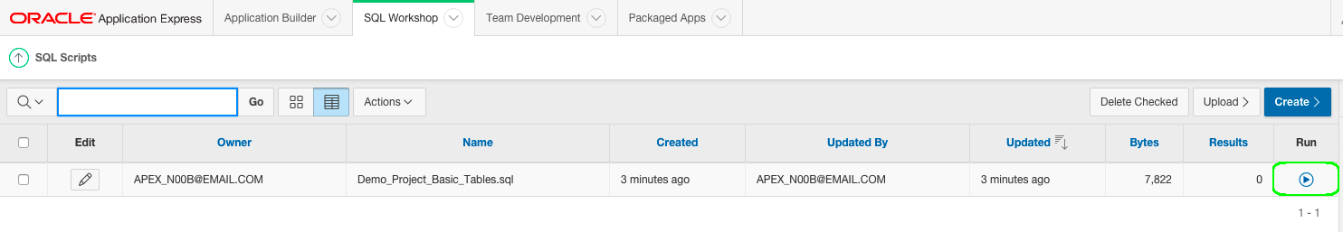 APEX Basic Demo Projects Hands-On Lab (v2.0.5)