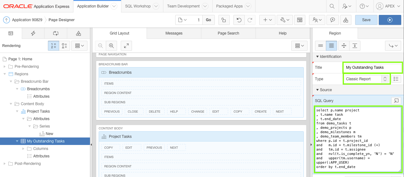 APEX Basic Demo Projects Hands-On Lab (v2.0.5)