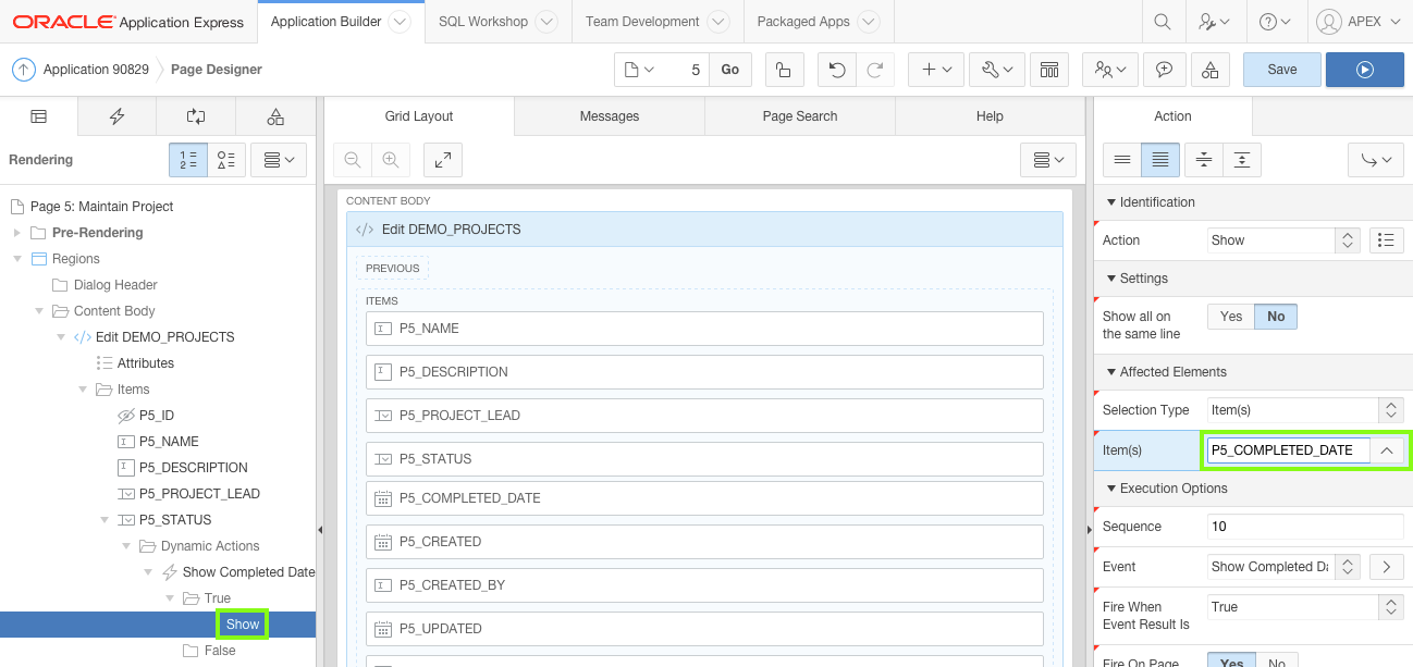 APEX Basic Demo Projects Hands-On Lab (v2.0.5)