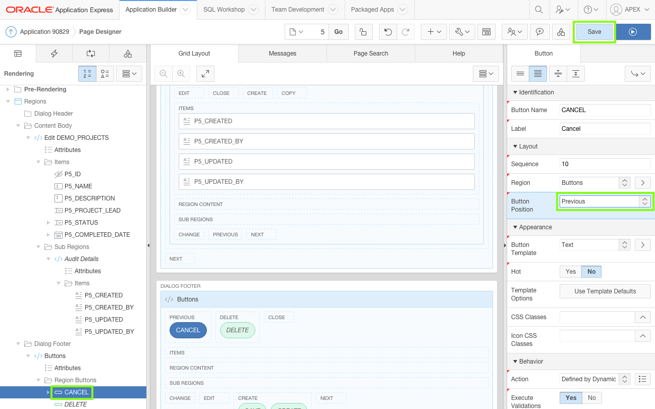 APEX Basic Demo Projects Hands-On Lab (v2.0.5)