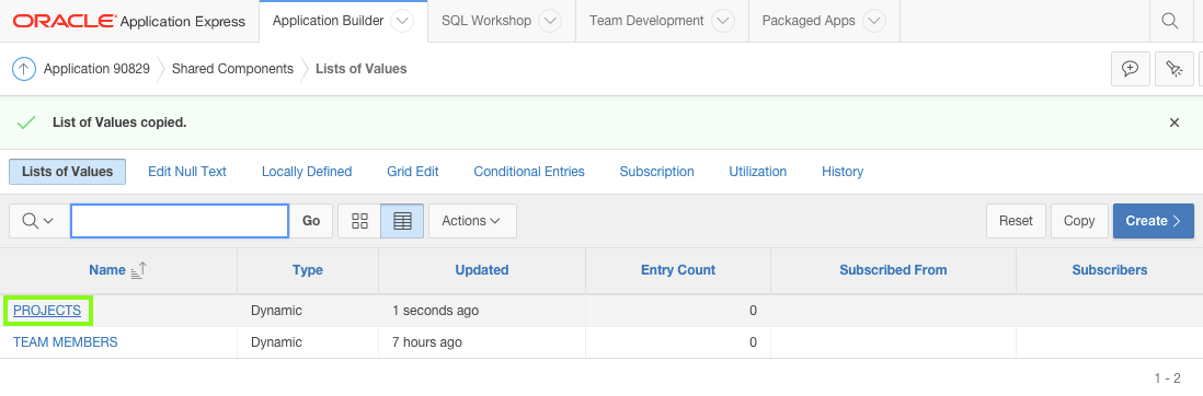 APEX Basic Demo Projects Hands-On Lab (v2.0.5)