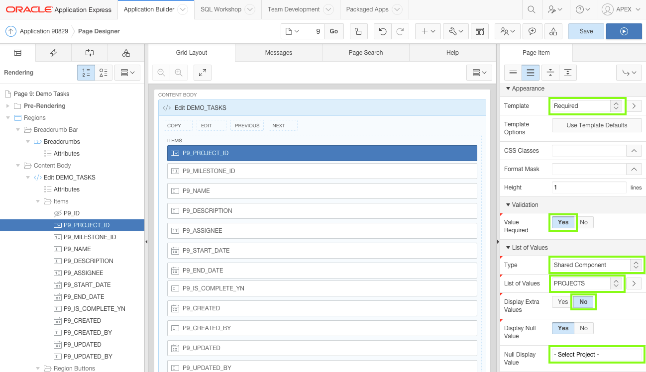 APEX Basic Demo Projects Hands-On Lab (v2.0.5)