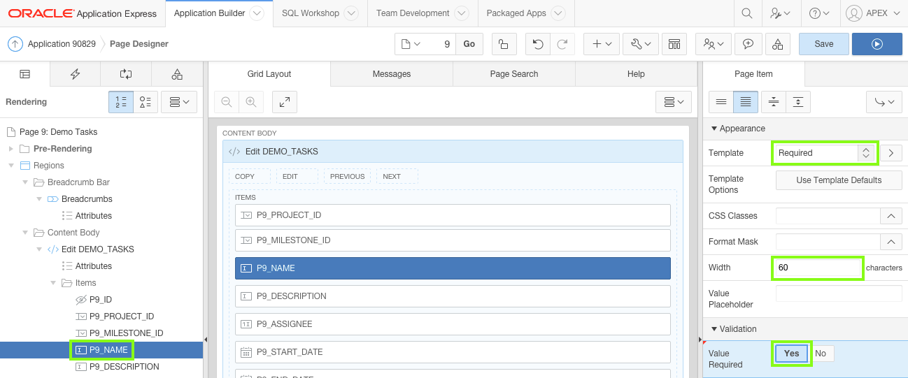 APEX Basic Demo Projects Hands-On Lab (v2.0.5)