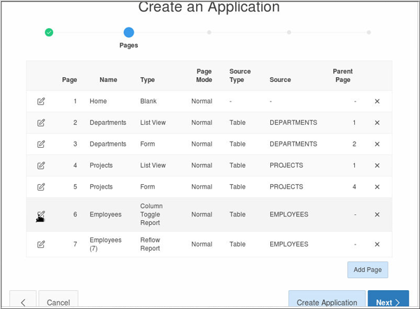 Building a Mobile Web Application Using Oracle Application Express 5.1