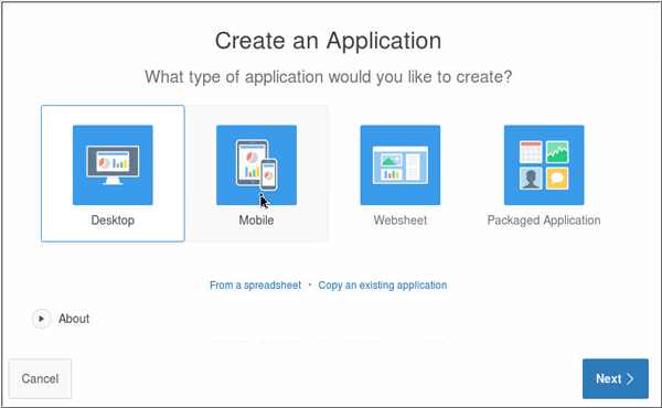 Building a Mobile Web Application Using Oracle Application Express 5.1