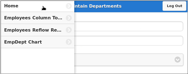 Building a Mobile Web Application Using Oracle Application Express 5.1