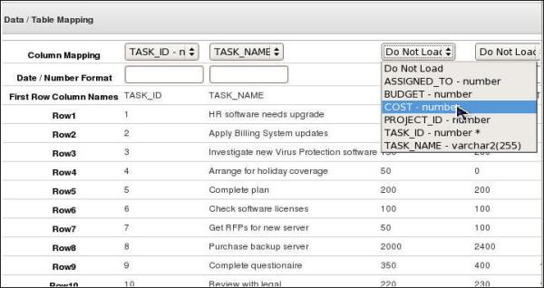 Building an Application using Oracle Application Express: Part 1