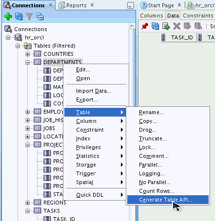 Testing and Debugging Procedures using SQL Developer