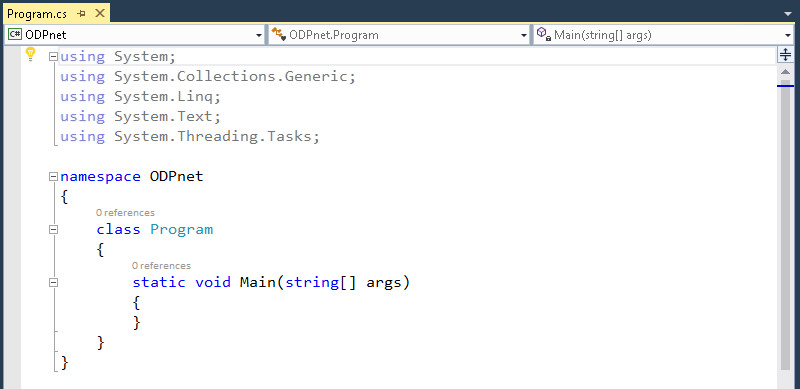 Introduction to Building ODP.NET, Managed Driver Applications