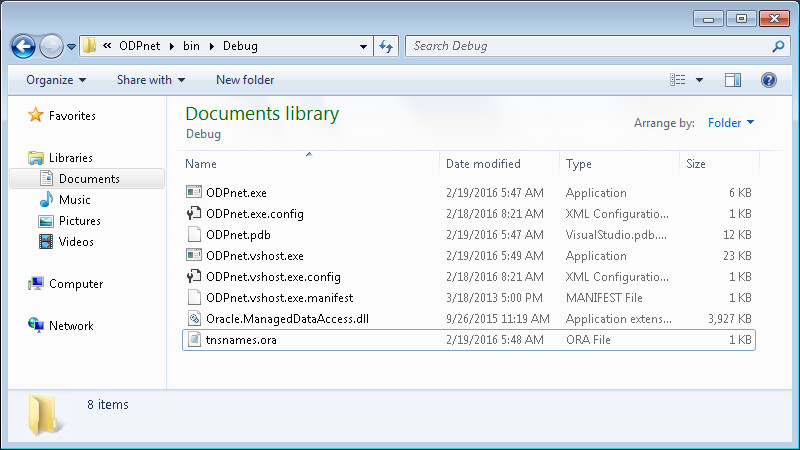 Introduction to Building ODP.NET, Managed Driver Applications