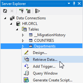 Entity Framework Code First and Code First Migrations for Oracle Database