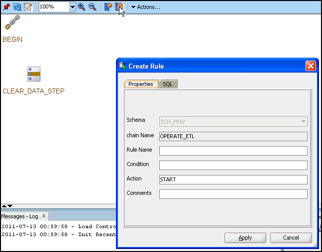 Dbms_Scheduler.enable at Fernando Ward blog