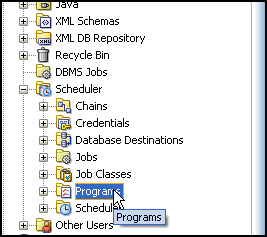 Using DBMS_Scheduler