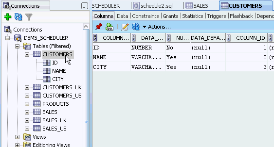 Using DBMS_Scheduler