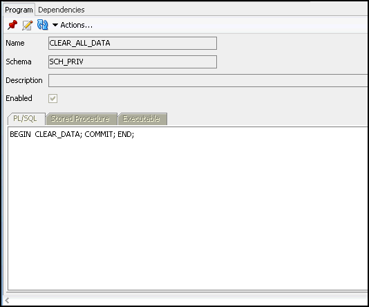 Using DBMS_Scheduler