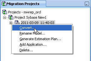 Migrating a Sybase Database to Oracle Database 11g