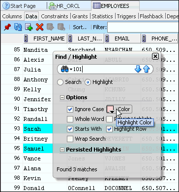 Oracle SQL Developer 3.0