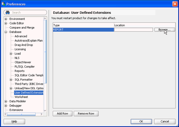 Creating User Defined Extensions